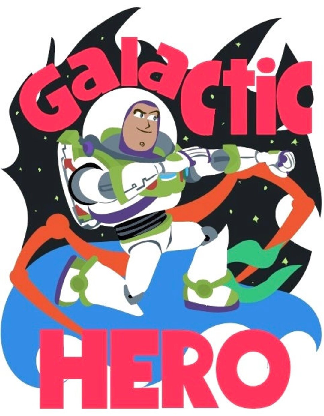 Galactic Hero SVG & PNG - Etsy