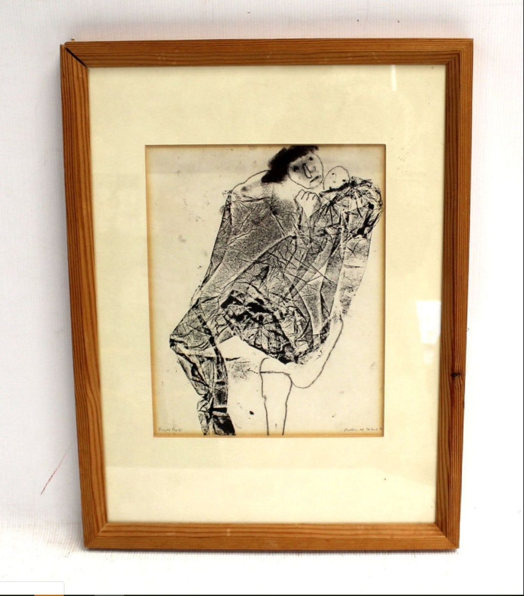 Hauntingly Beautiful Very Rare Original Work by Ronald Rae - Etsy