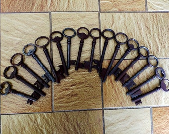 Antique Castle Keys - Etsy