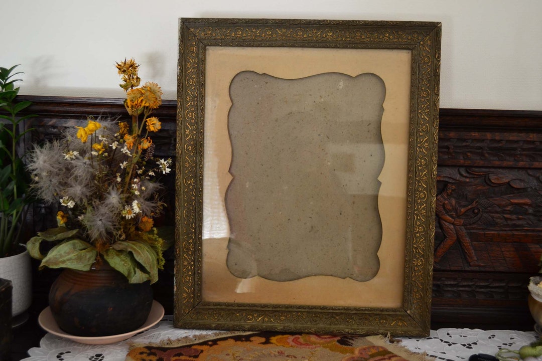 Large Antique French Frame, Old Collection Frame. Napoleon III Style ...