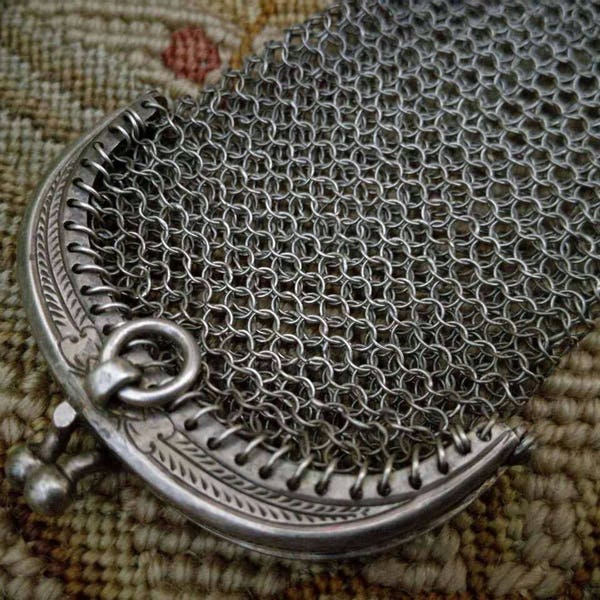 Antique French Coin Purse - Etsy