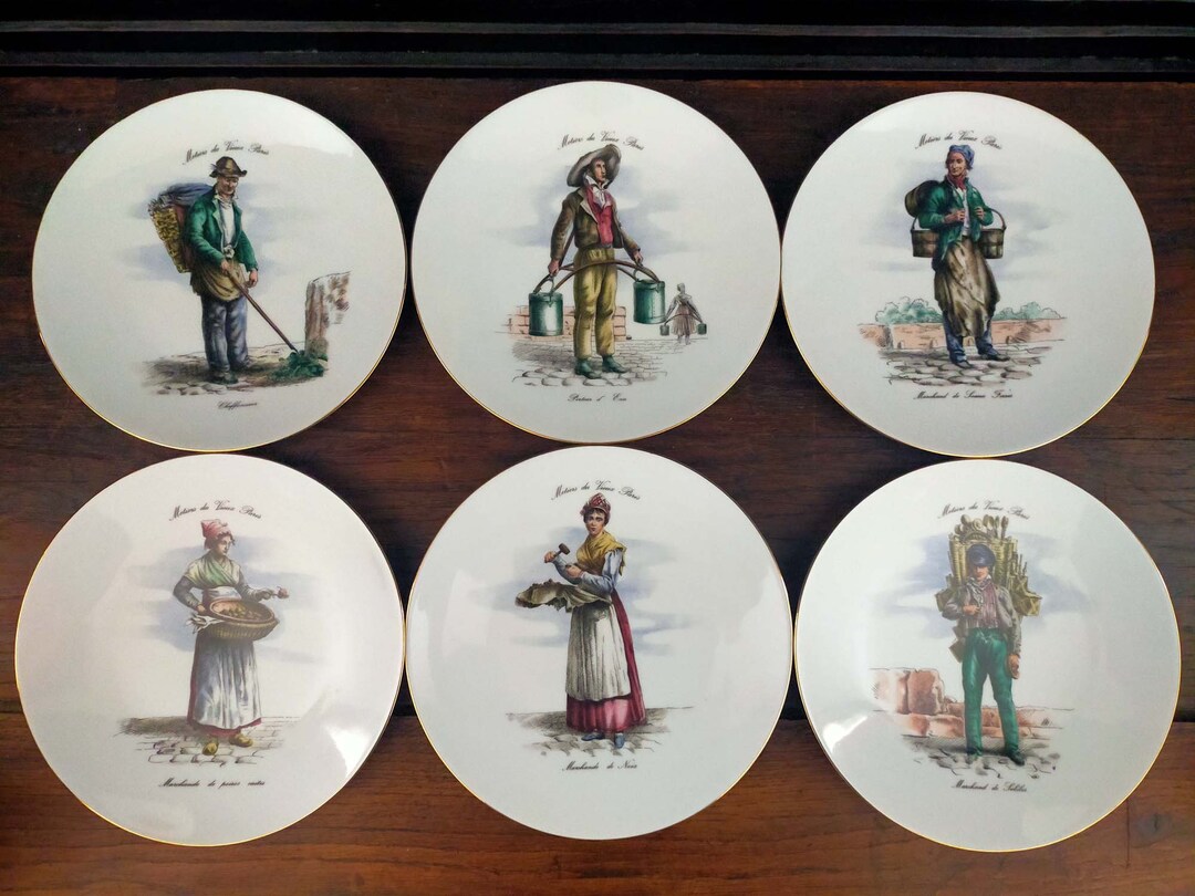 Vintage Wall Decorative Plates, Vintage Porcelain Plate, Beautiful ...