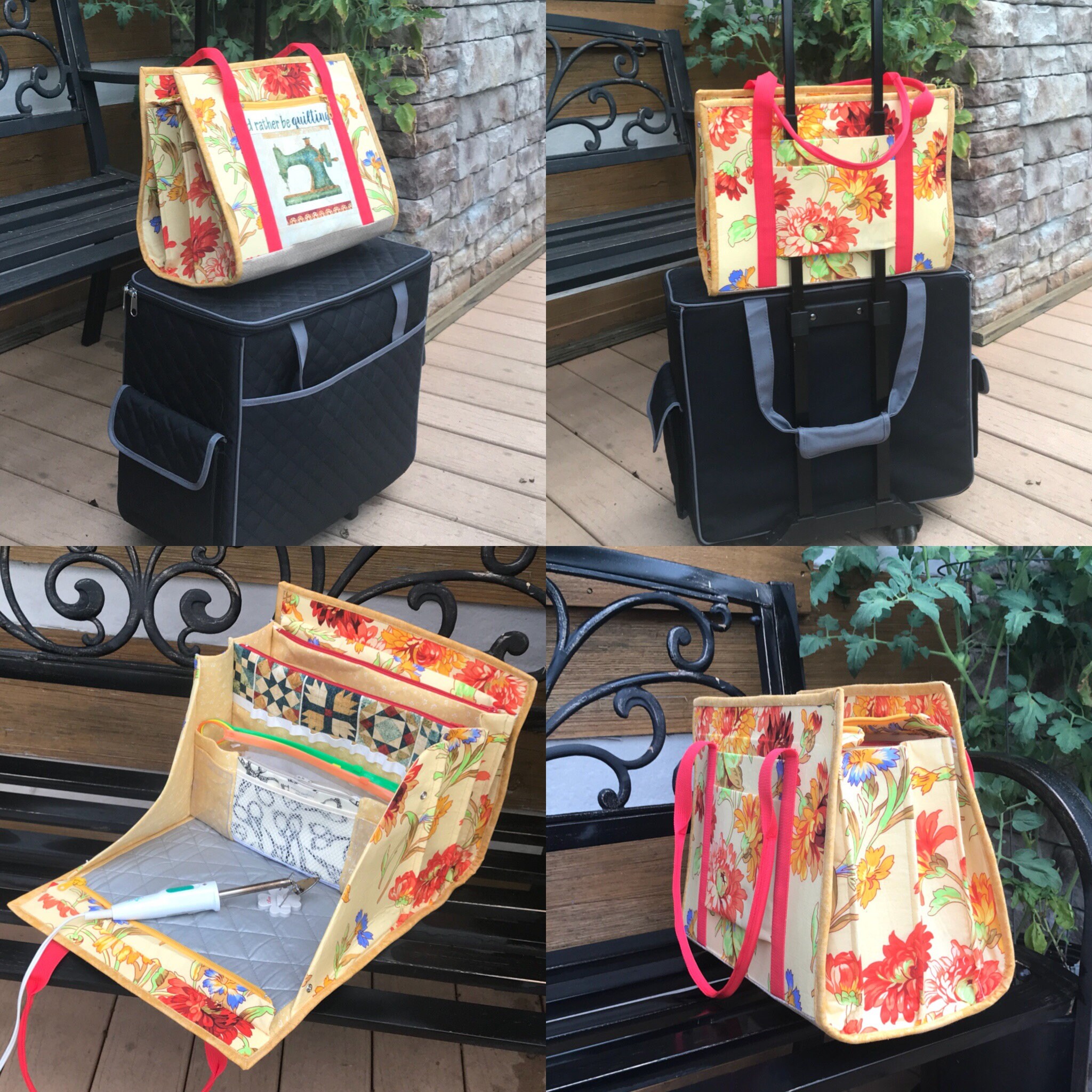 Die ultimative Tasche für all Euer Zubehör PDF-Tutorial | Etsy