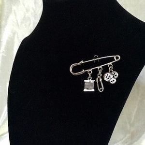Sewing Pin With Charms - Etsy