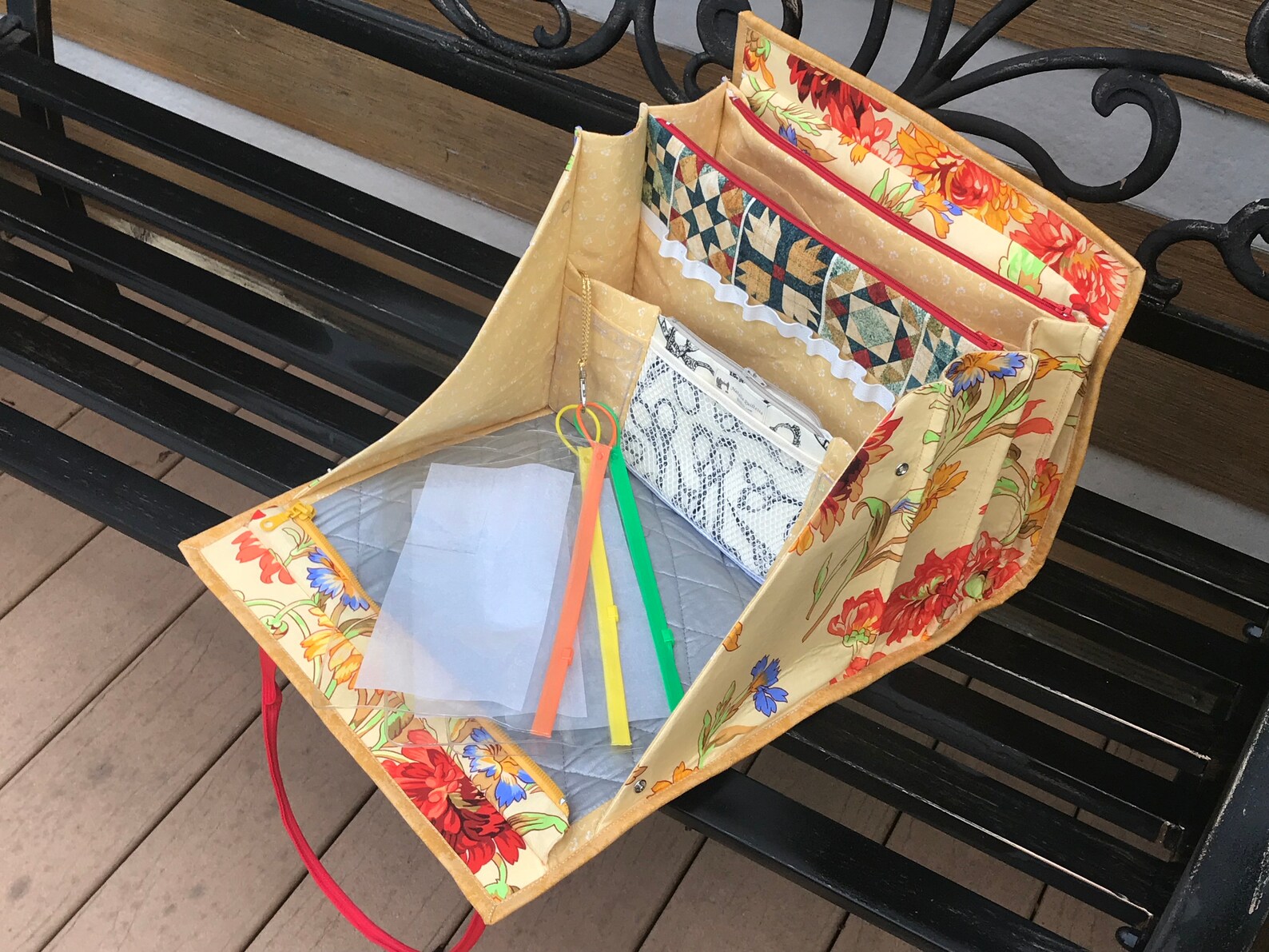 Die ultimative Tasche für all Euer Zubehör PDF-Tutorial | Etsy