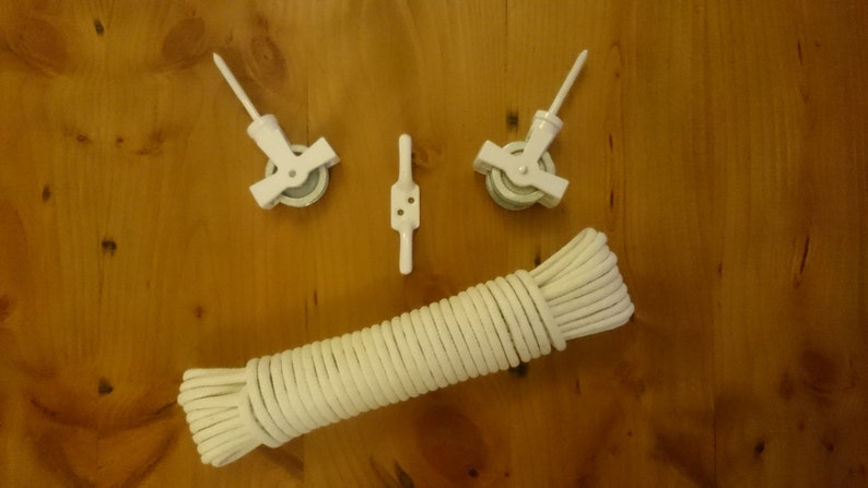 Ceiling Mounted Pulley Clothes Drying Hanger Rack Airer | Etsy