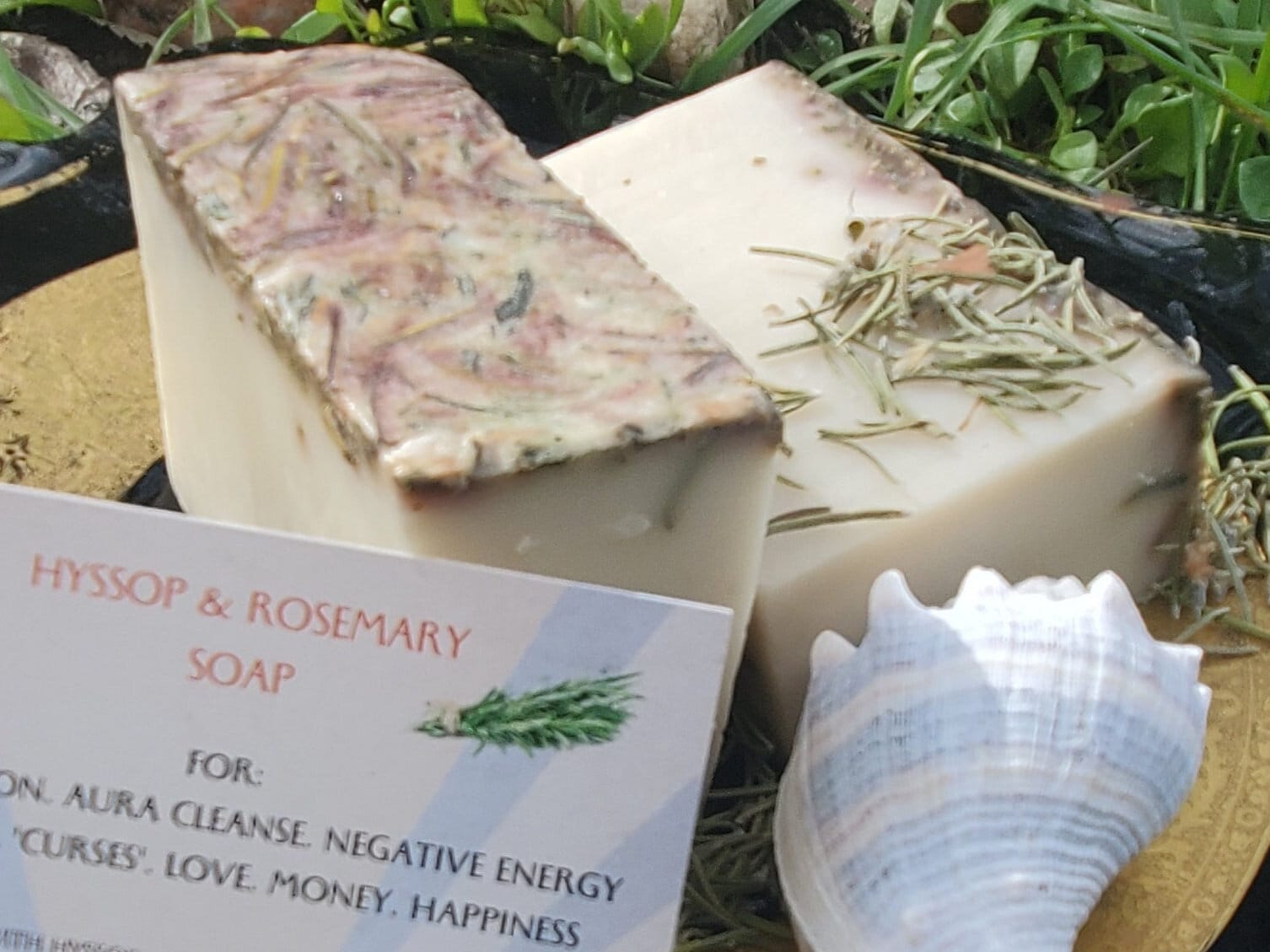 Natural HYSSOP & ROSEMARY SOAP/ Spiritual Healing Soaps/biblical Soap ...