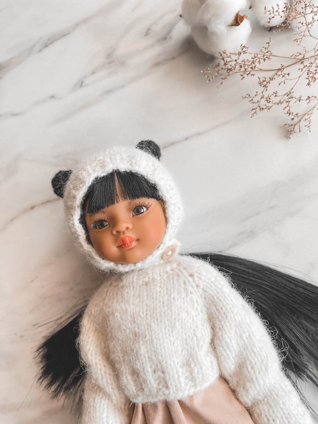 Paola Reina Panda Bear Bonnet Panda Helmet Panda Hat - Etsy