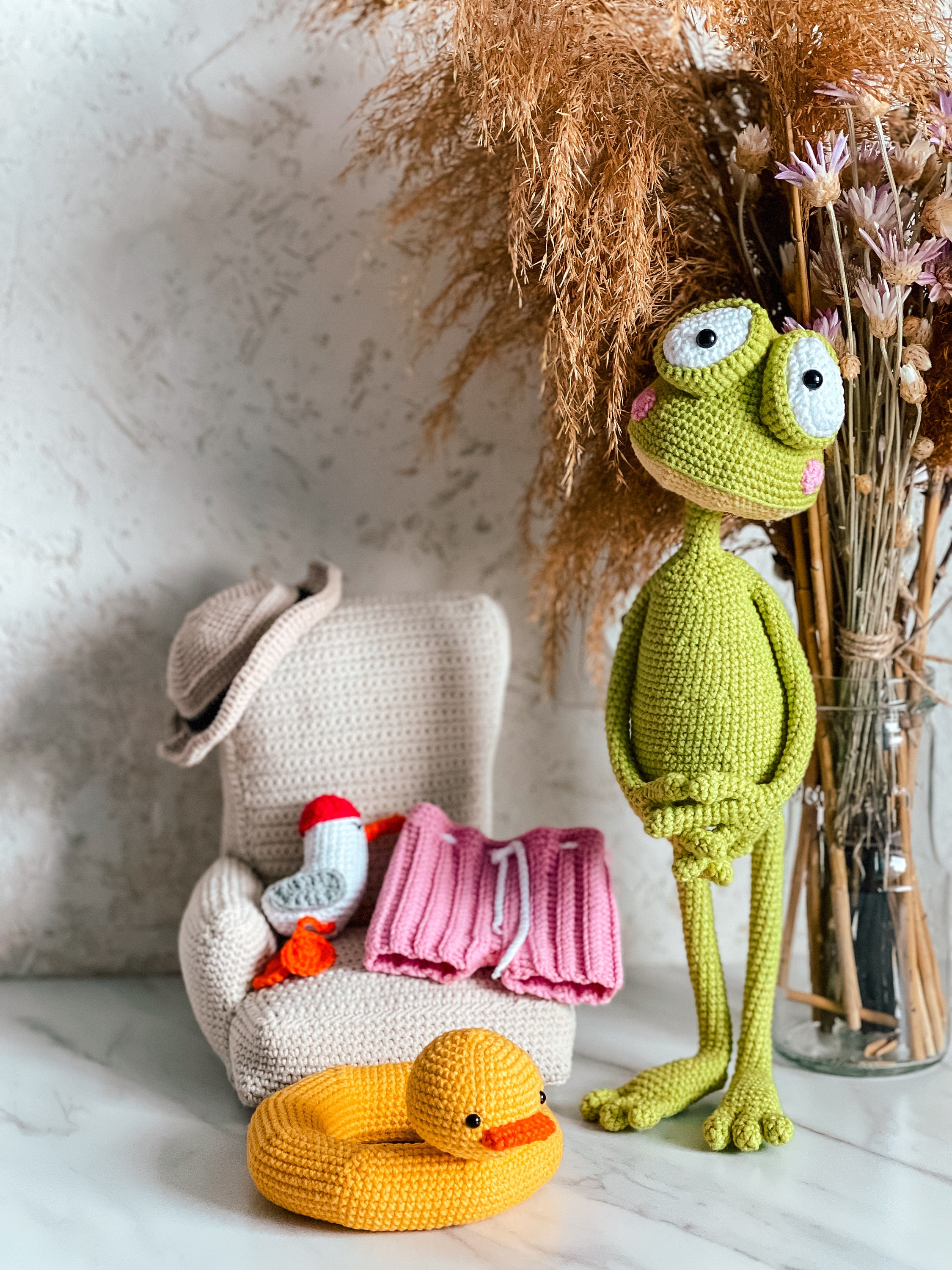 Crochet Froggy | Collectible Toy - Etsy