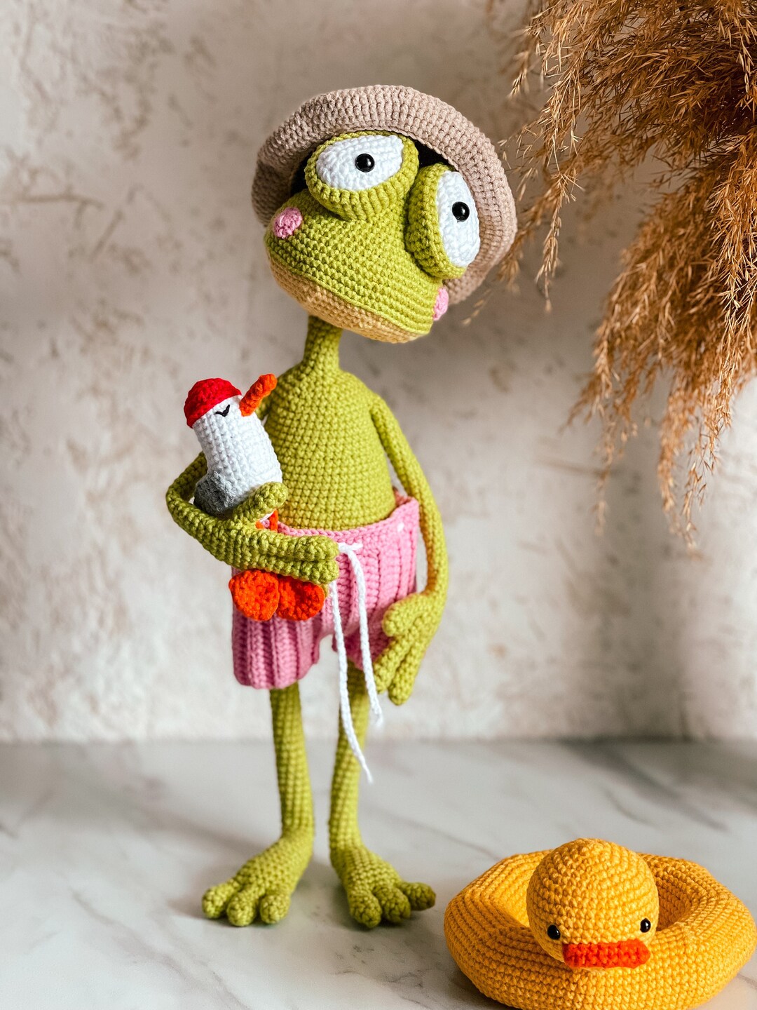Crochet Froggy | Collectible Toy - Etsy