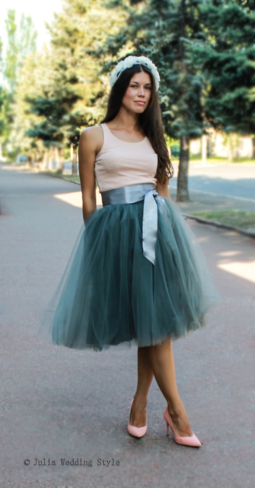 Dark Grey Tulle Skirt,short Tutu Skirt,adult Tutus,teen Tutus,prom Tutu ...
