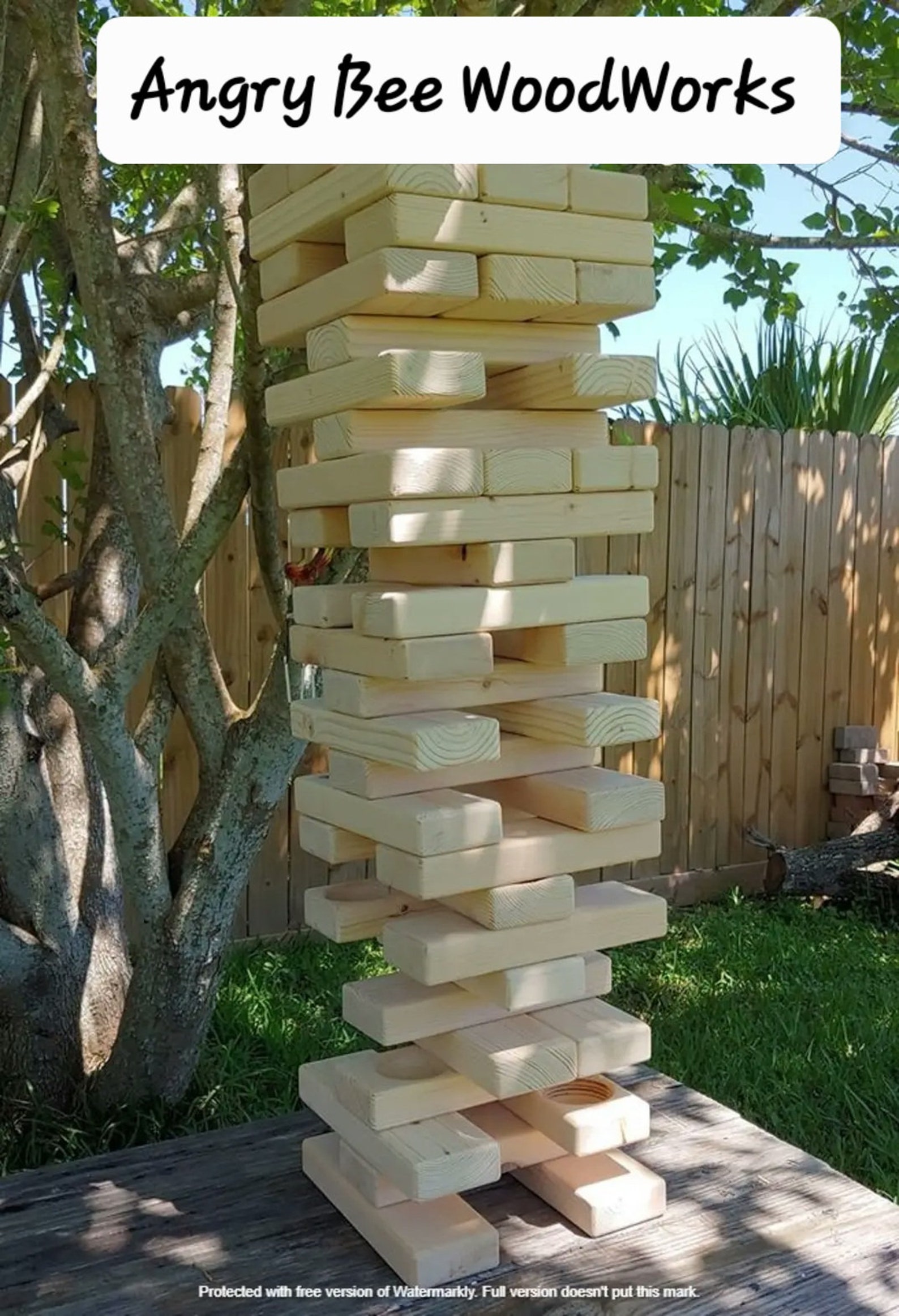 Large Wood Jello Shot Tower Game With 1-2-or 3 Cup Holders - Etsy