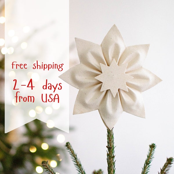 Star Tree Topper - Etsy