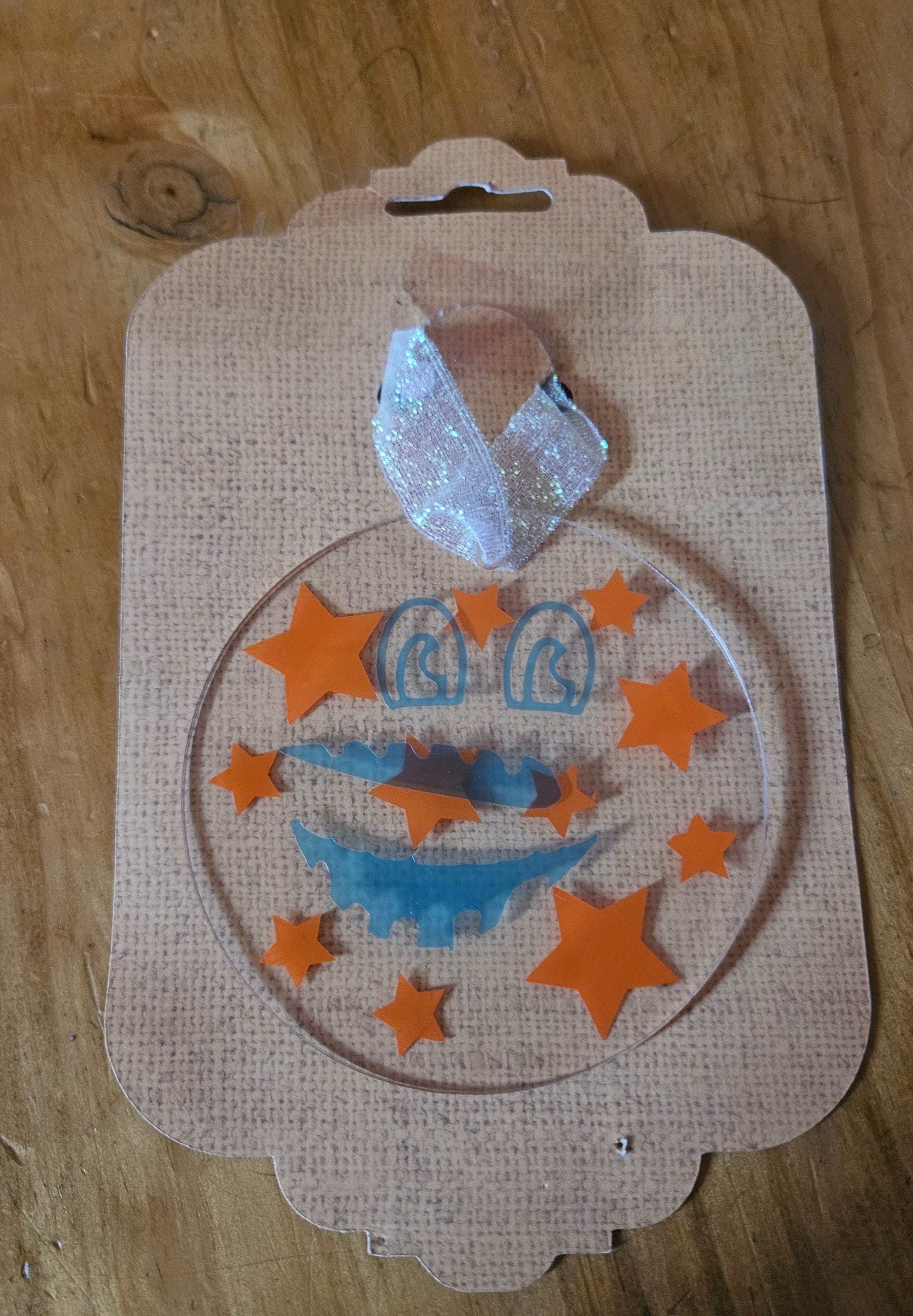 Flat Round Circle Christmas Ornaments - Etsy