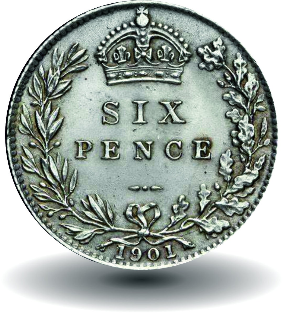 Great Britain 1901 Sixpence Uncirculated - Etsy