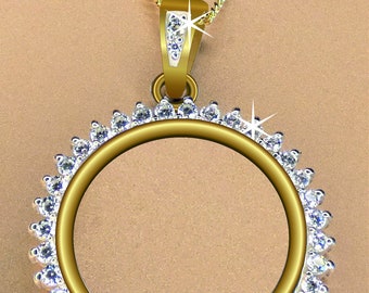 Sovereign necklace holder store