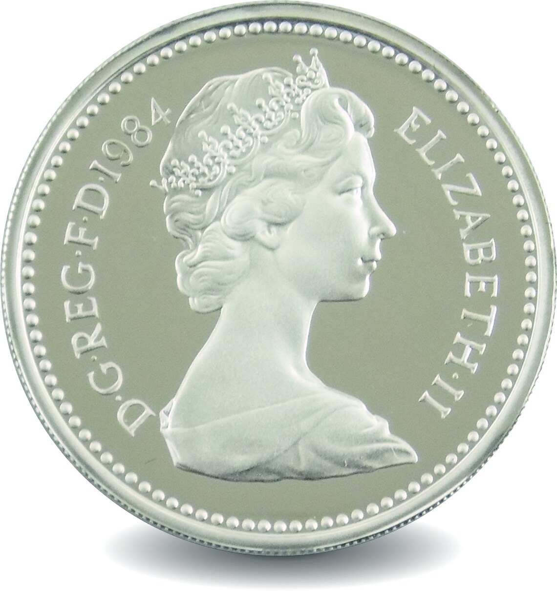 Sterling Silver One Pound Coin - Etsy