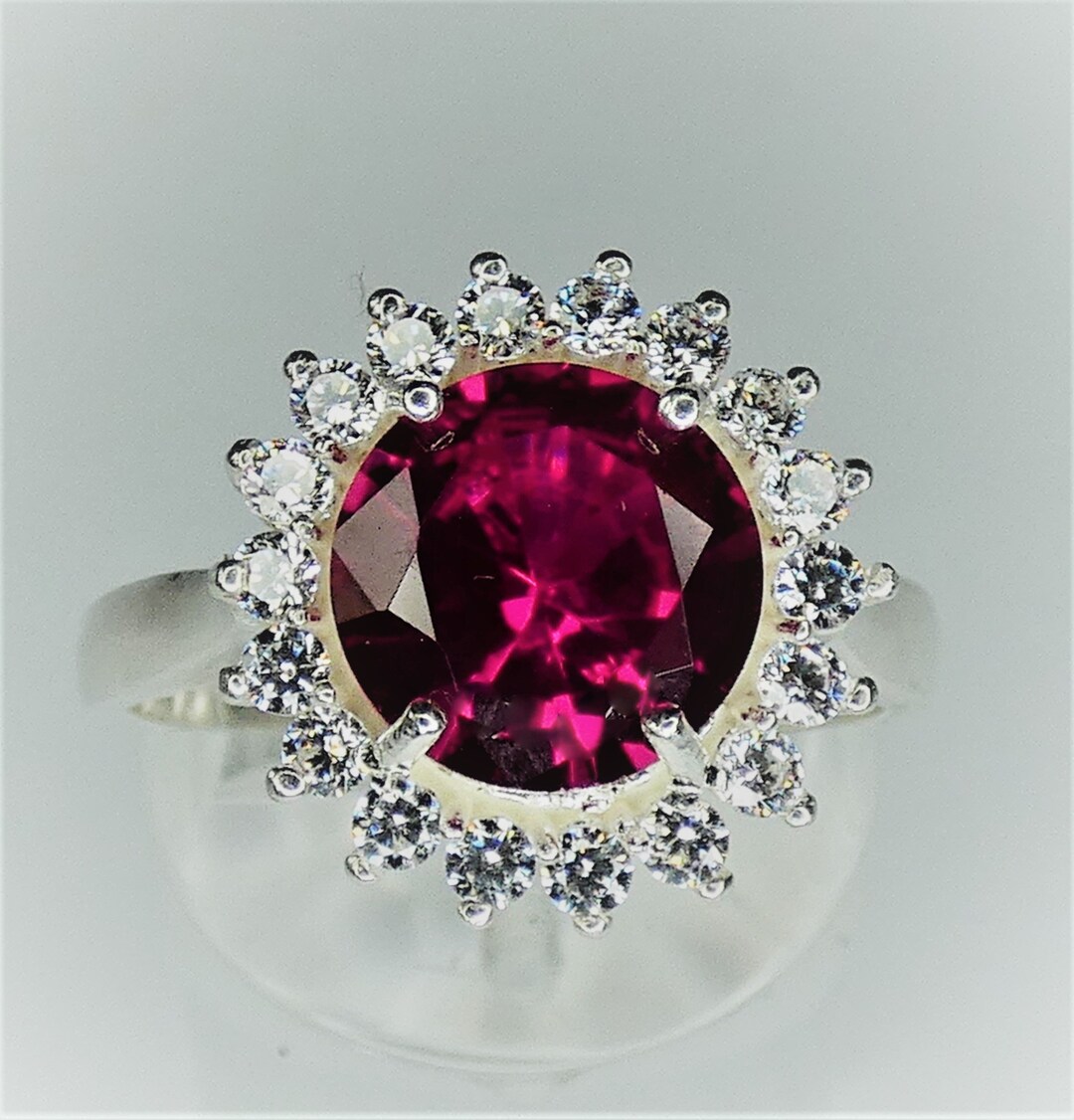 Elvis Birthstone Garnet Ring - Etsy