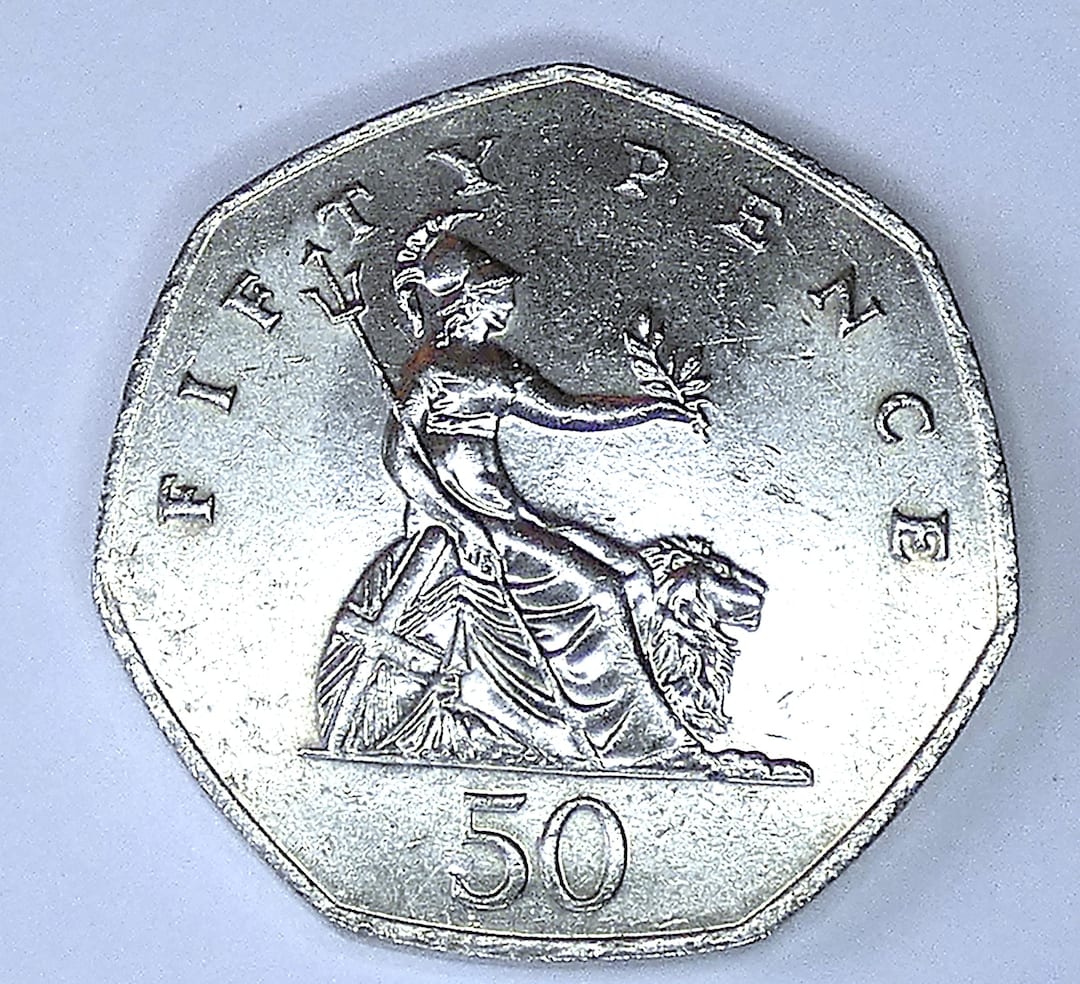 1982 50p Coin - Etsy UK