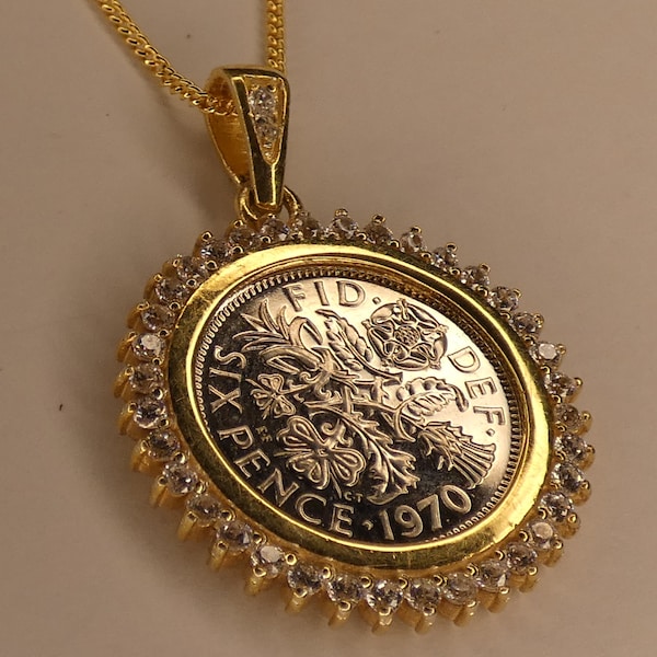Coin Pendant - Etsy UK