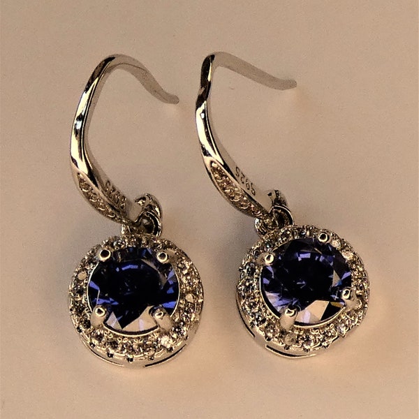 Tanzanite Earrings - Etsy