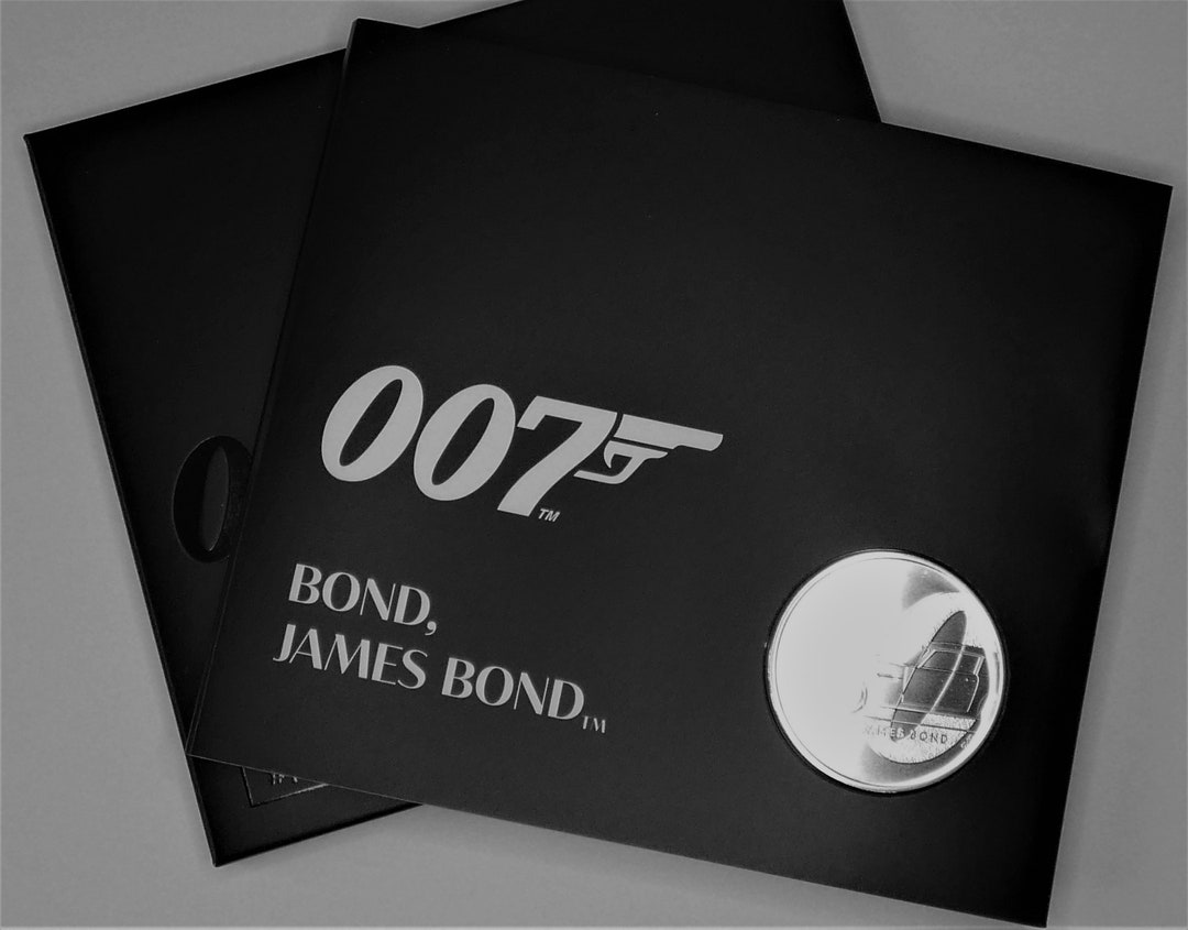James Bond 007 Coin - Etsy UK