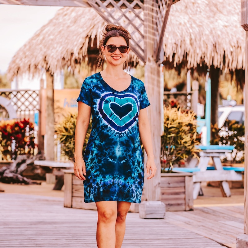 Heart Dye Dress - Etsy