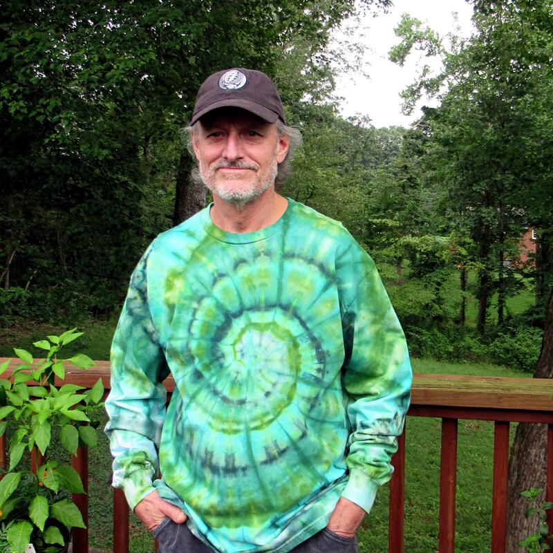 Long Sleeve Tye Dye Mens - Etsy