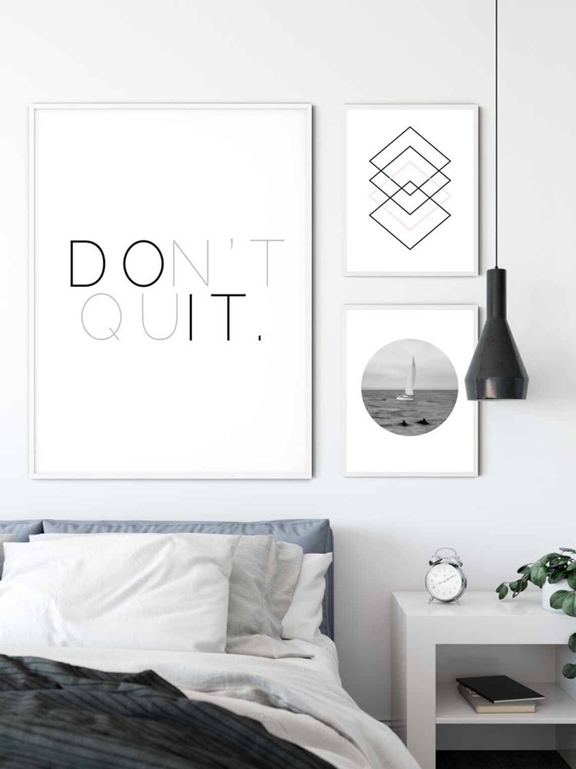 Quote Print Quote Poster Positive Print Minimalist Poster - Etsy