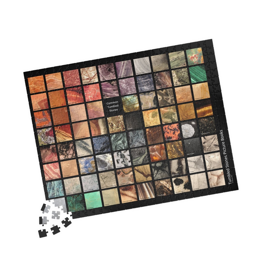 Common Tumbled Stones Puzzle (500 or 1014-piece) - Etsy