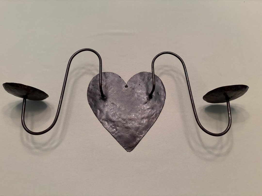 Vintage Decorative Metal Wall Mount Candle Holder - Etsy