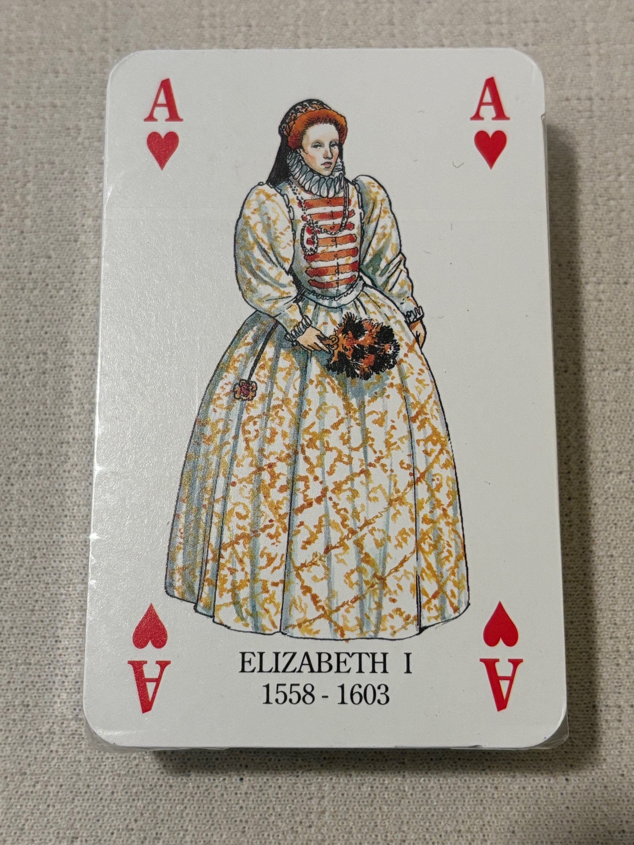 The Famous Kings and Queens of England Playing Cards by Heritage Card ...