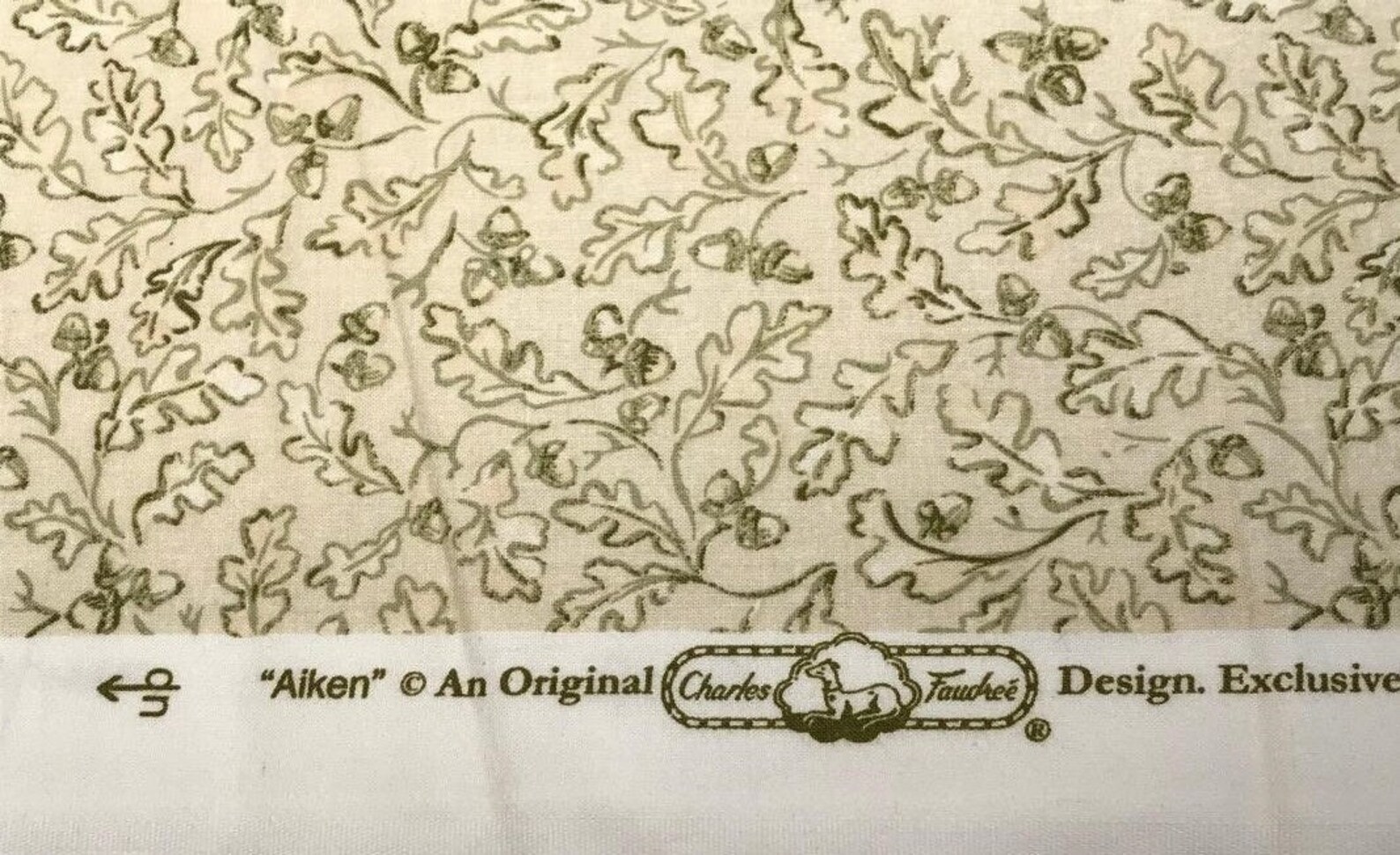 Charles Faudree for Vervain Pattern Aiken Color Sage - Etsy