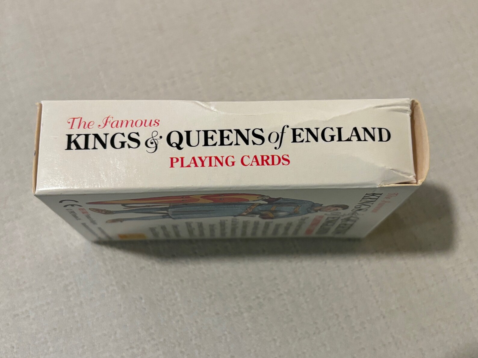The Famous Kings and Queens of England Playing Cards by Heritage Card ...