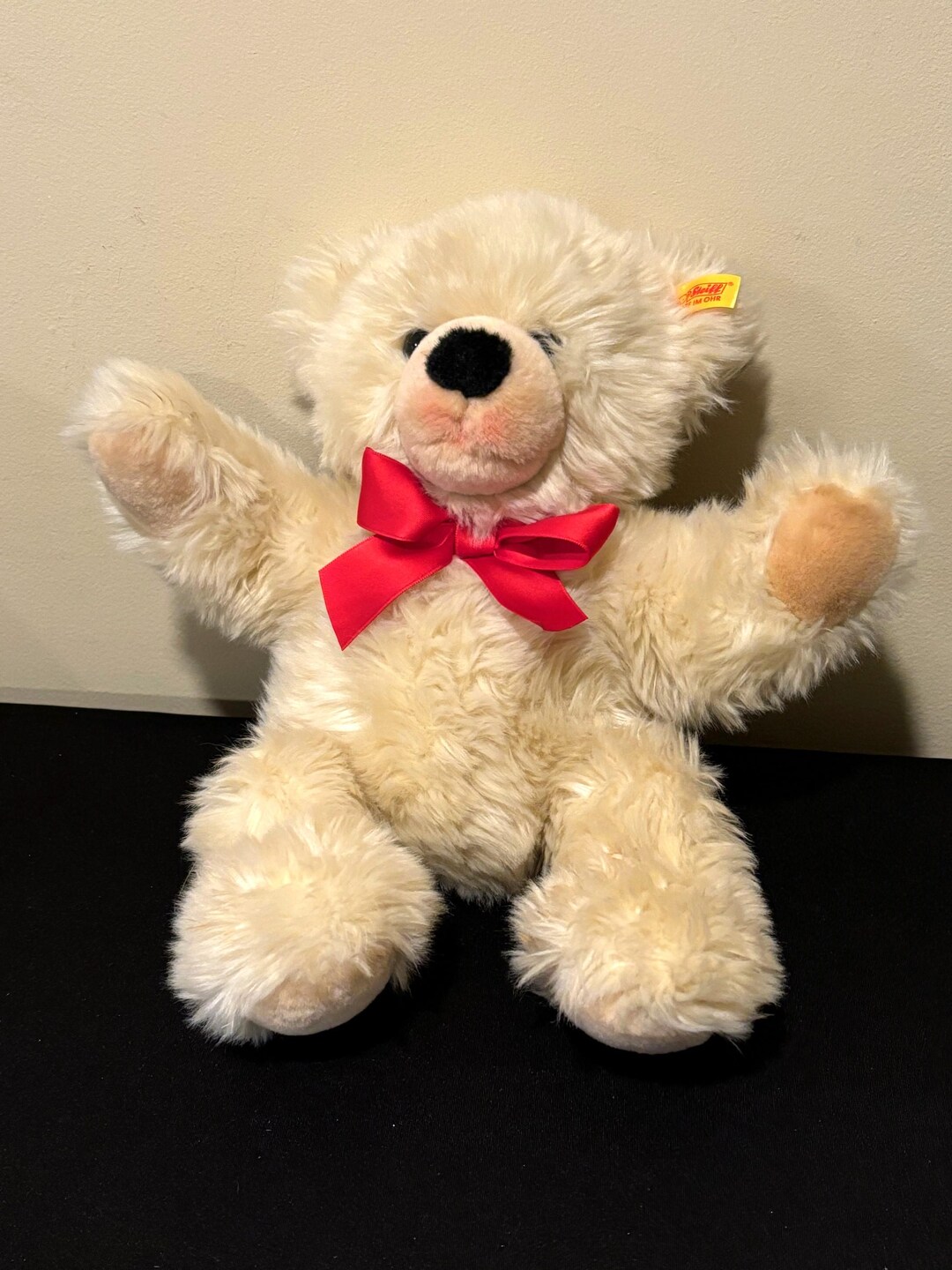 Steiff Teddy Bear 12 Inch Bobby With Ear Tag and Bow - Etsy