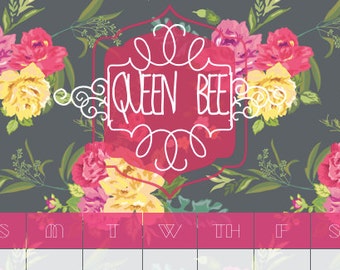 Queen Bee Calendar - Etsy