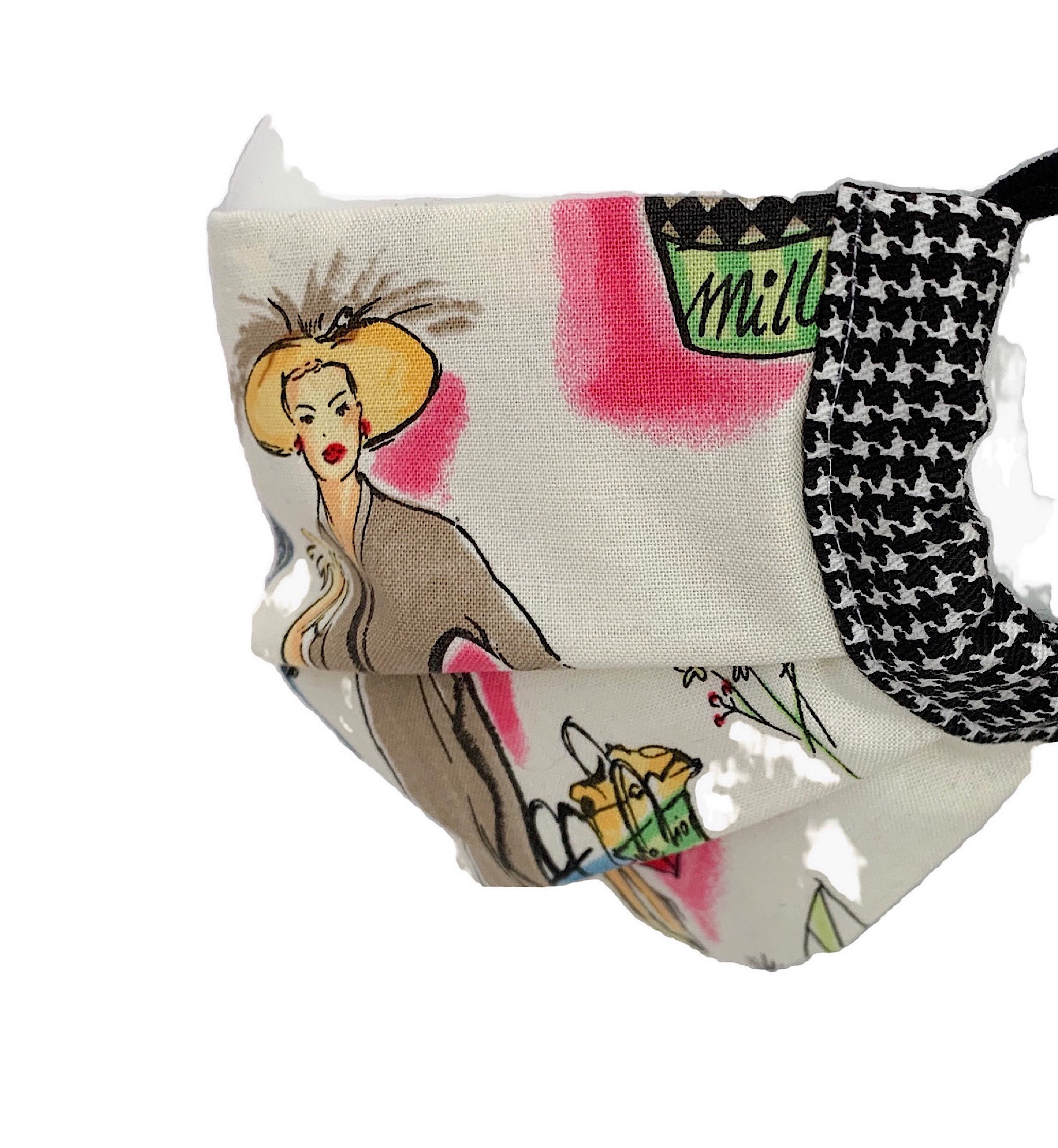 Paris Face Mask With Nose Wire and Filter Washable - Etsy