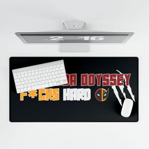 Deadpool & Wolverine-inspired Desk Mat | "the Honda Odyssey F*cks Hard ...