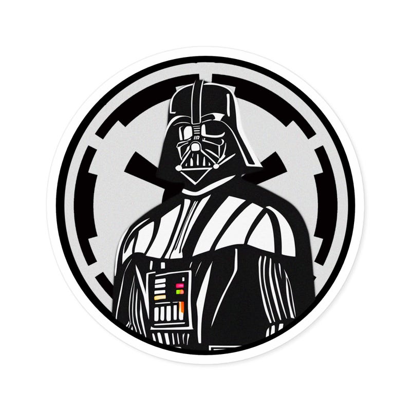 Darth Vader Decal - Etsy