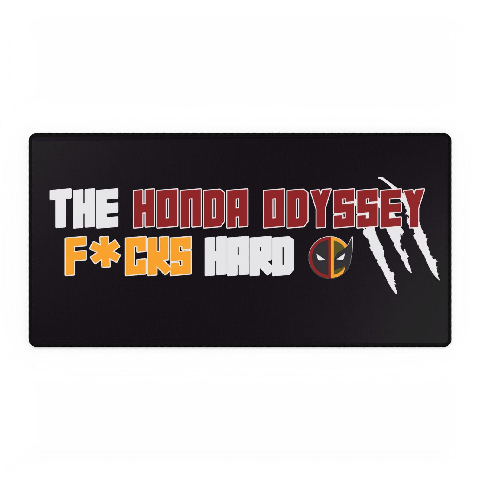 Deadpool & Wolverine-inspired Desk Mat | "the Honda Odyssey F*cks Hard ...