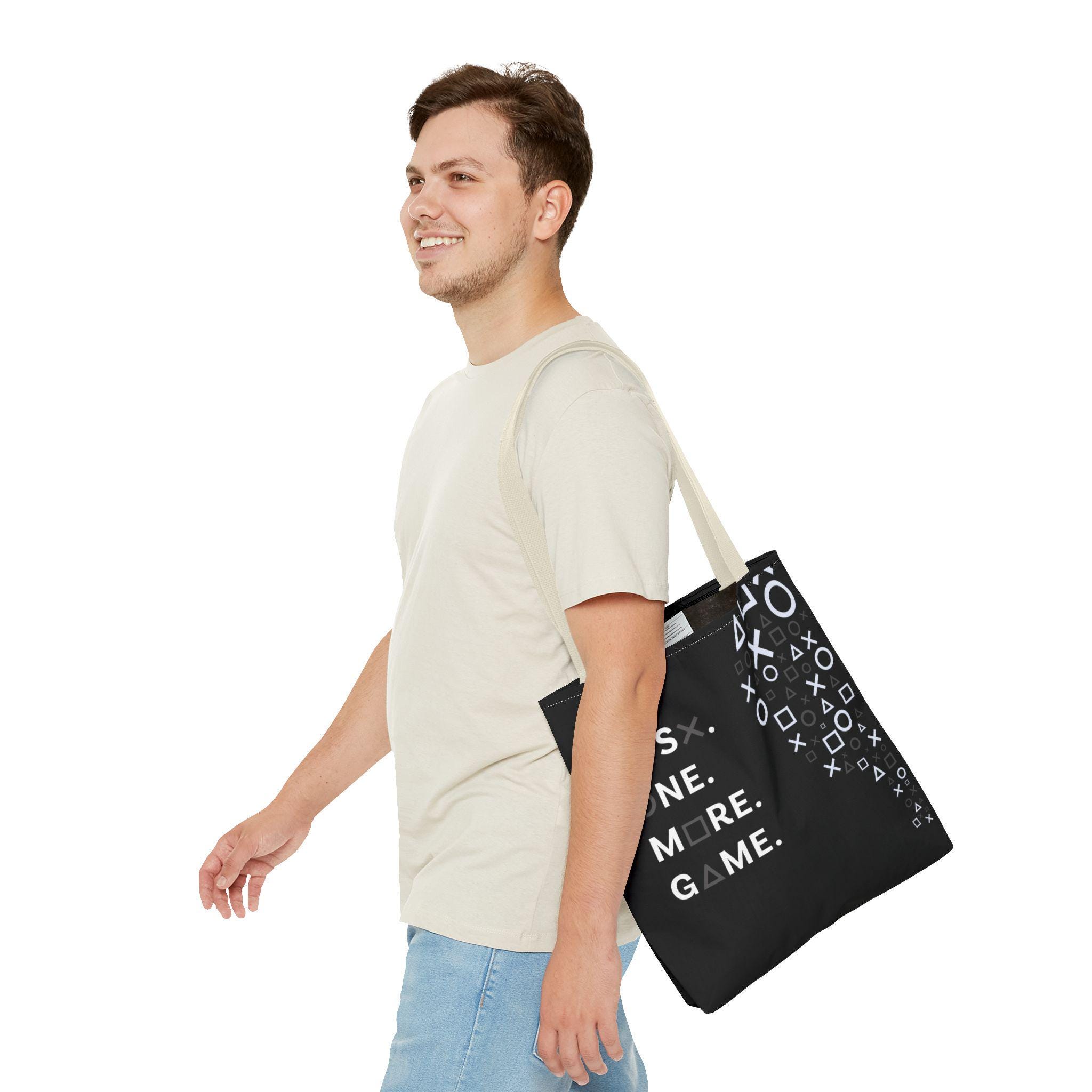 Just One More Game Tote Bag: Gamer Accessory - Etsy