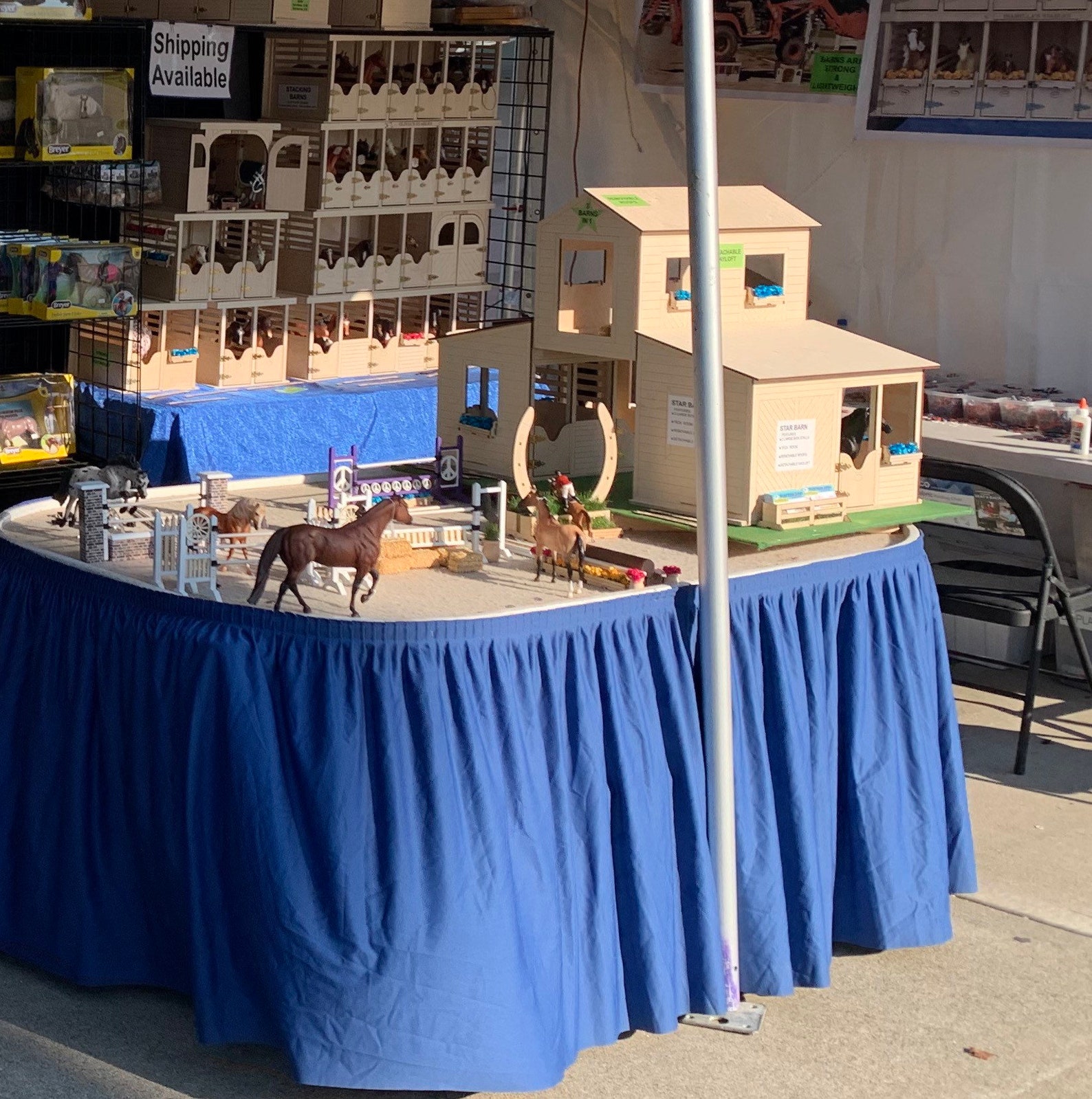 Star Barn - 3 Barns in 1 (smaller Version Dream Barn) Tack Room + 3 ...