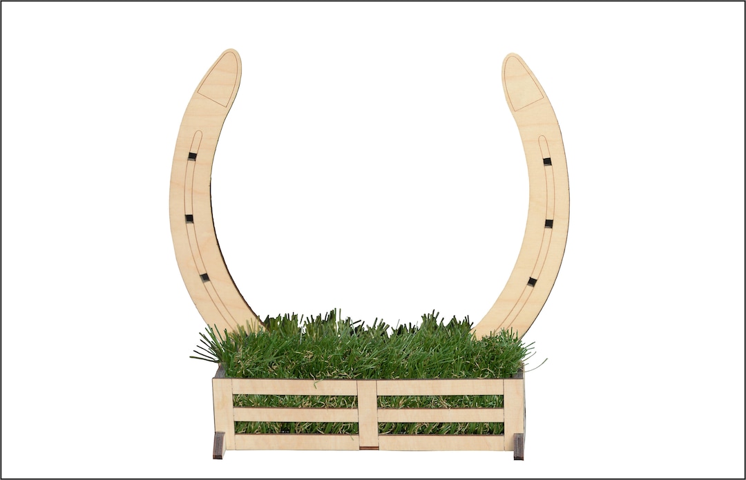 Handcrafted Wooden Horseshoe Jump: Equestrian Toy Accessory - Etsy