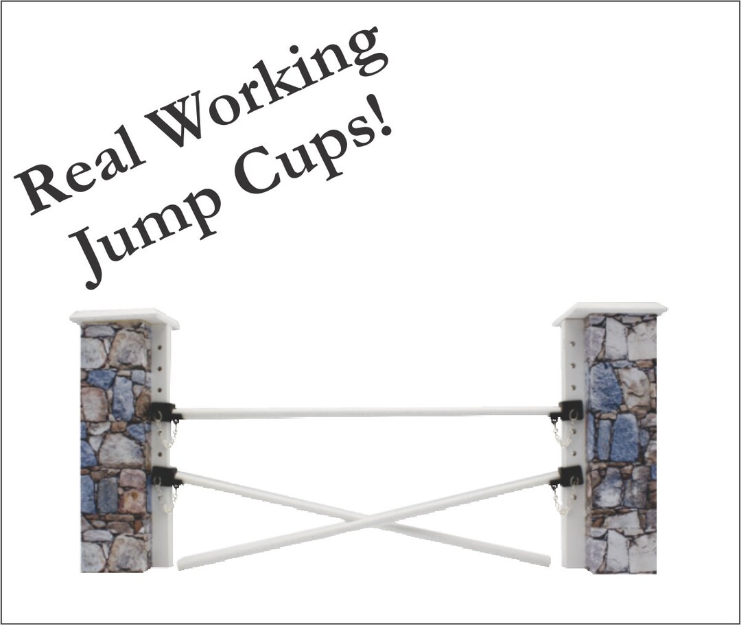 Stone Horse Jump: Miniature Show Jumping Prop for Breyer Horses - Etsy