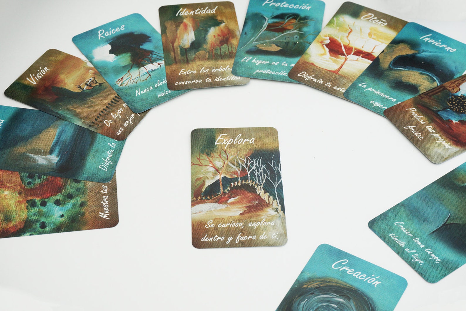 Cartas De Oráculo, Mi Árbol Interno Cartas De Oráculo, Cartas De Tarot ...