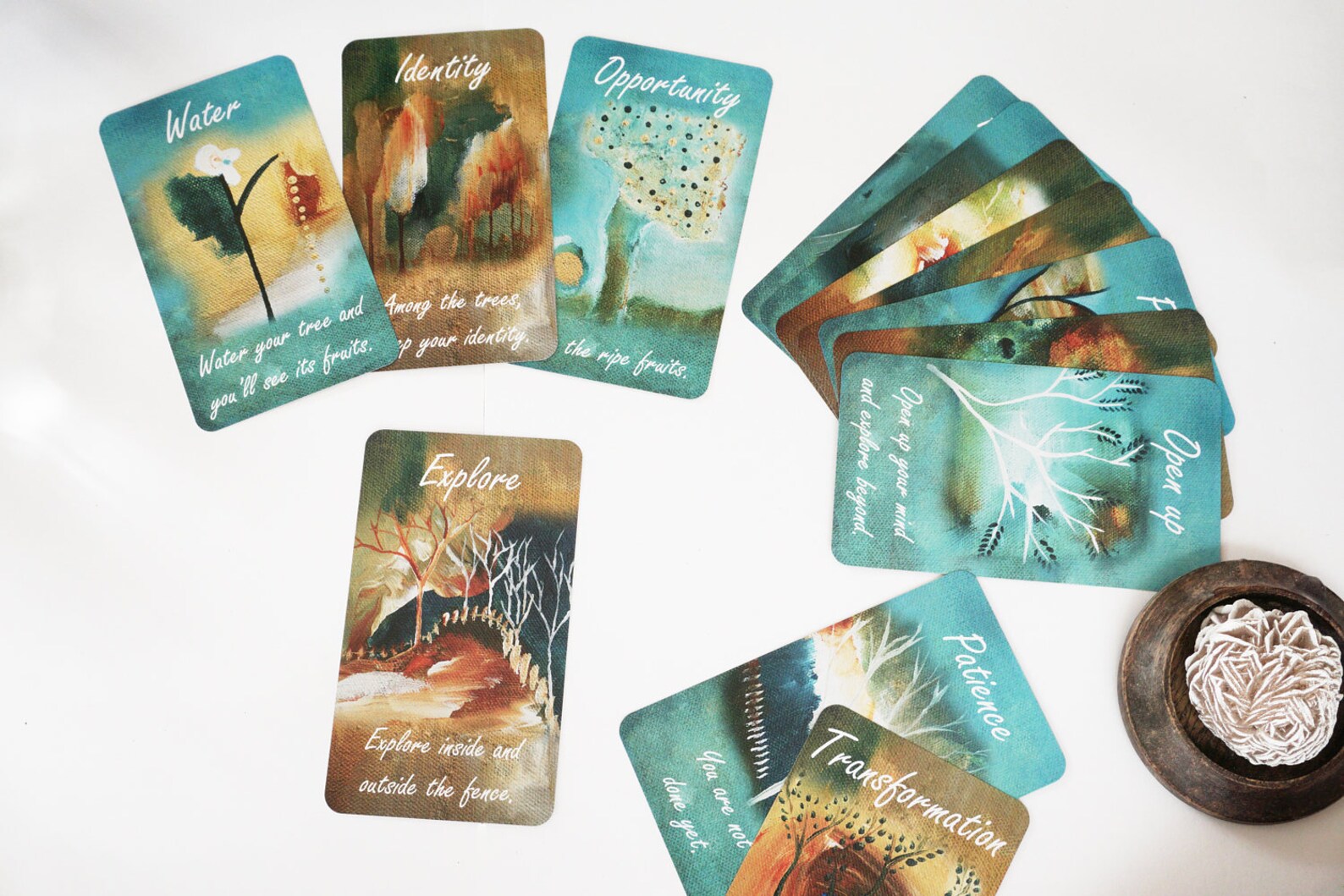 Oracle Deck My Inner Tree Intuitive Oracle Deck Tarot Cards - Etsy