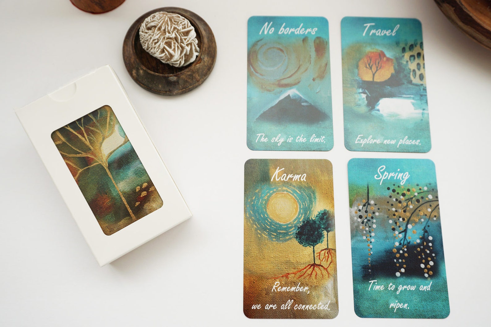 Oracle Deck My Inner Tree Intuitive Oracle Deck Tarot Cards - Etsy