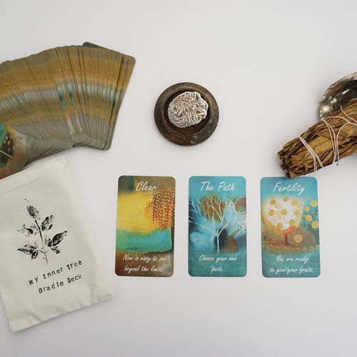 Oracle Deck My Inner Tree Intuitive Oracle Deck Tarot Cards - Etsy
