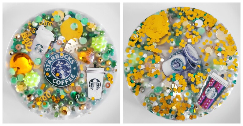 Picky Pads Coffee Theme Silicone Sensory Toy for Fidget Picking Round ...