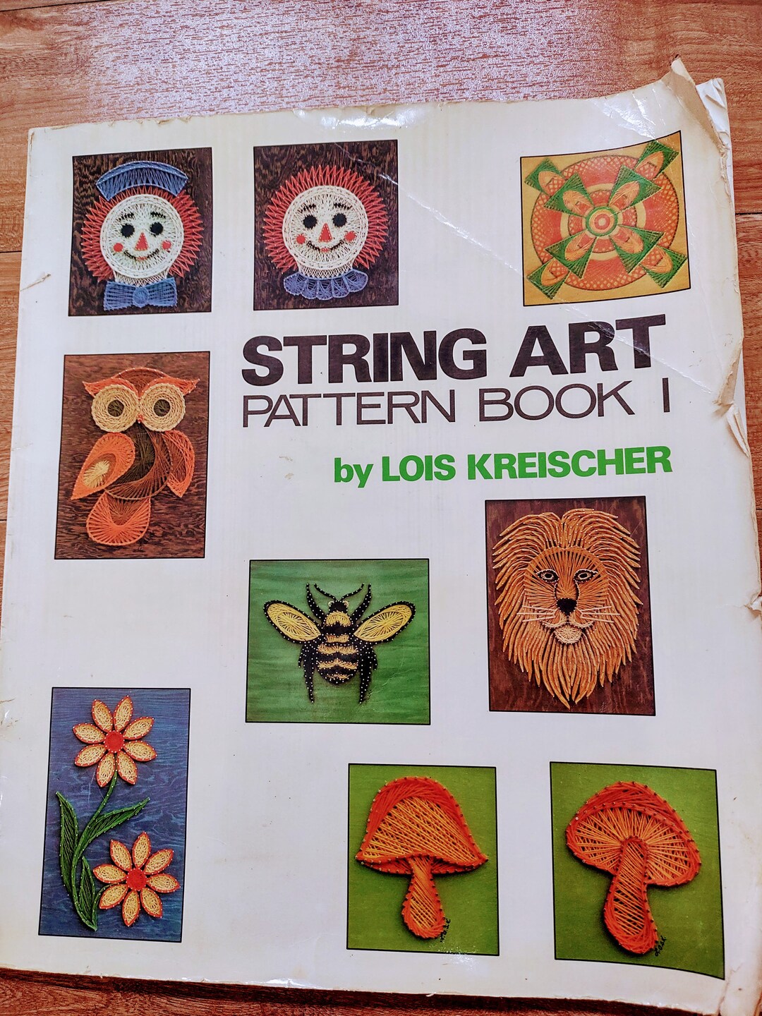2. Vintage String Art Pattern Book, String Art, Pattern Book, String ...